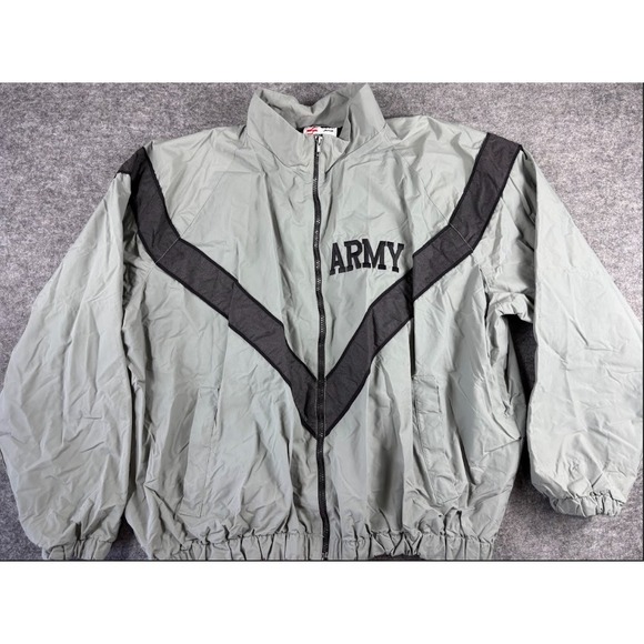 Jackets & Coats | Us Army Physical Fitness Pt Training Windbreaker ...